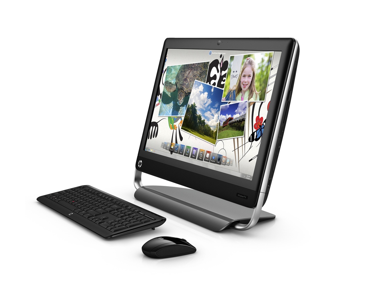 Pandigital - Hewlett Packard TouchSmart 520-1001gr Desktop PC [H0N13EA]